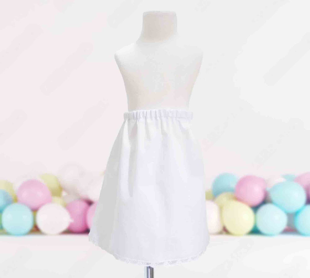 Girls Half Slip, Childs Half Slip, Toddler Half Slip, Half Slip Size 3 ...