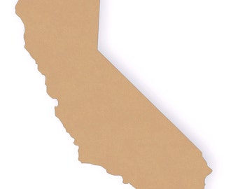 California shape | Etsy
