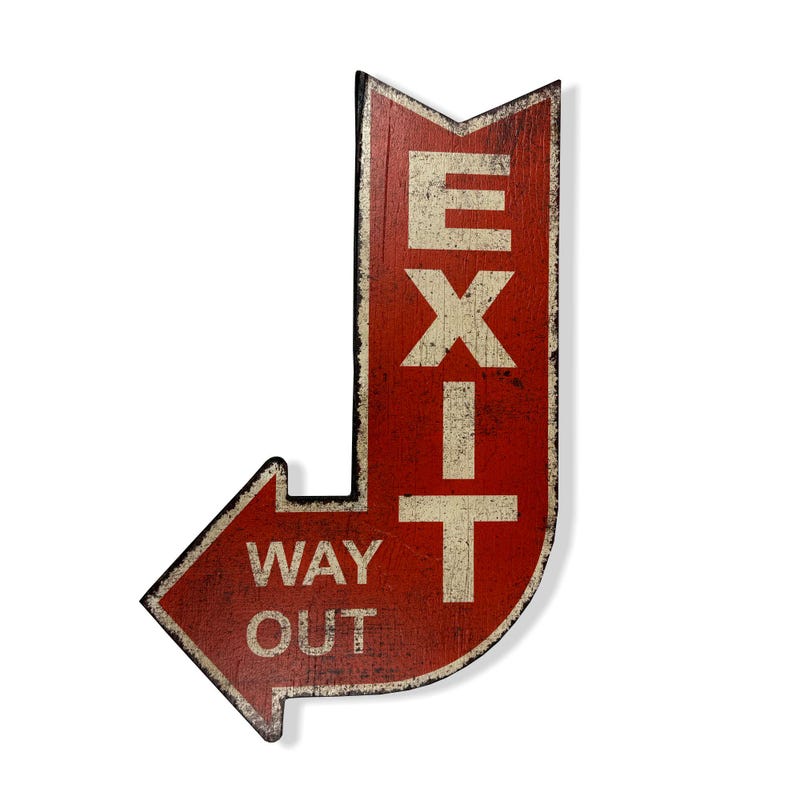 Vintage Arrow Sign - Etsy