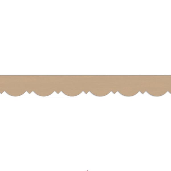 Scalloped Wood Trim Molding - Etsy