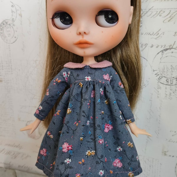 Floral Blythe Doll Dress - Etsy