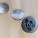 Gray Button Assortment From Tiny to Large, Plain, Patterned, and ...