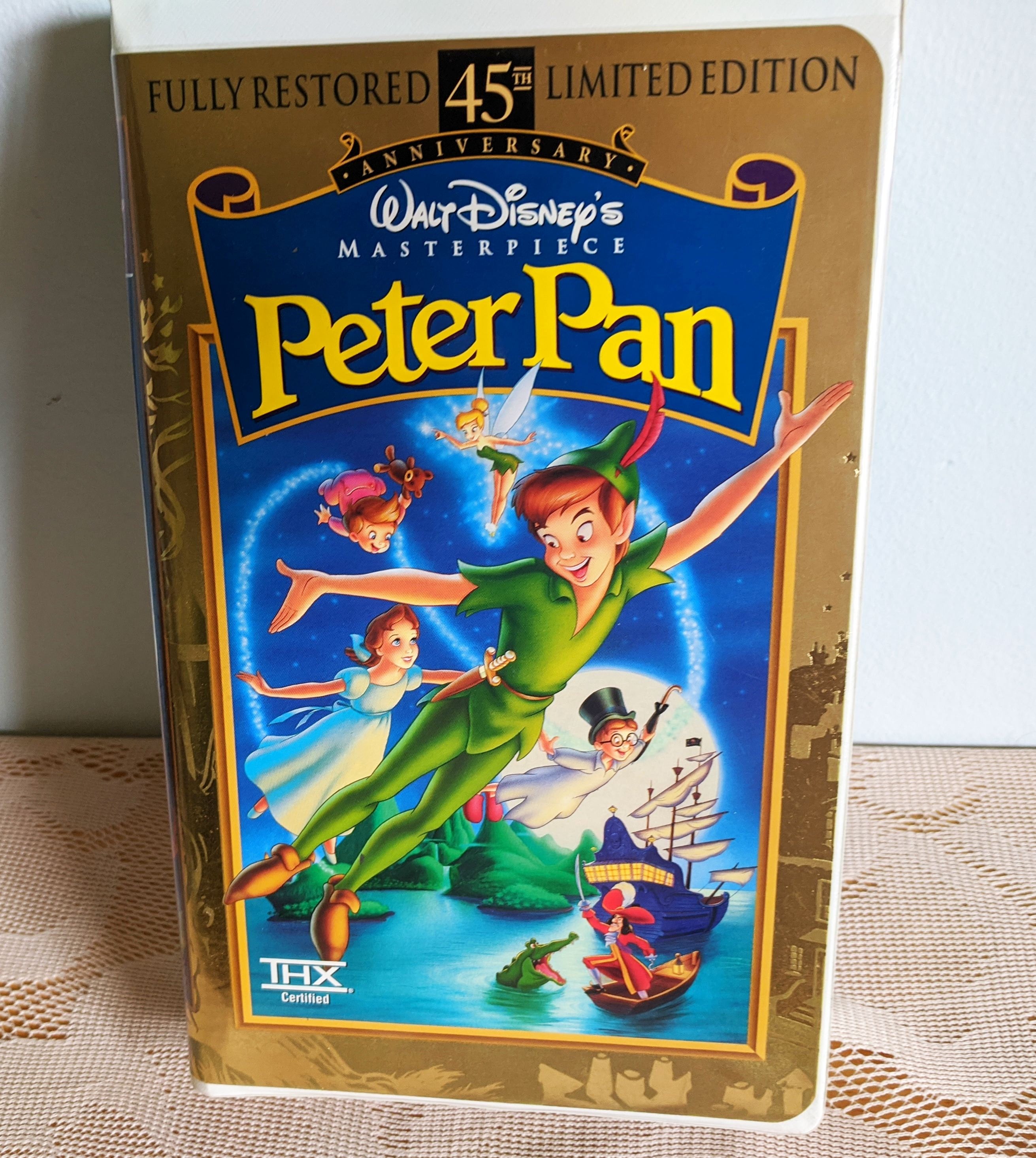 Capa Peter Pan Vhs Peter Pan (1953) CAV [960 CS] – Hollywood