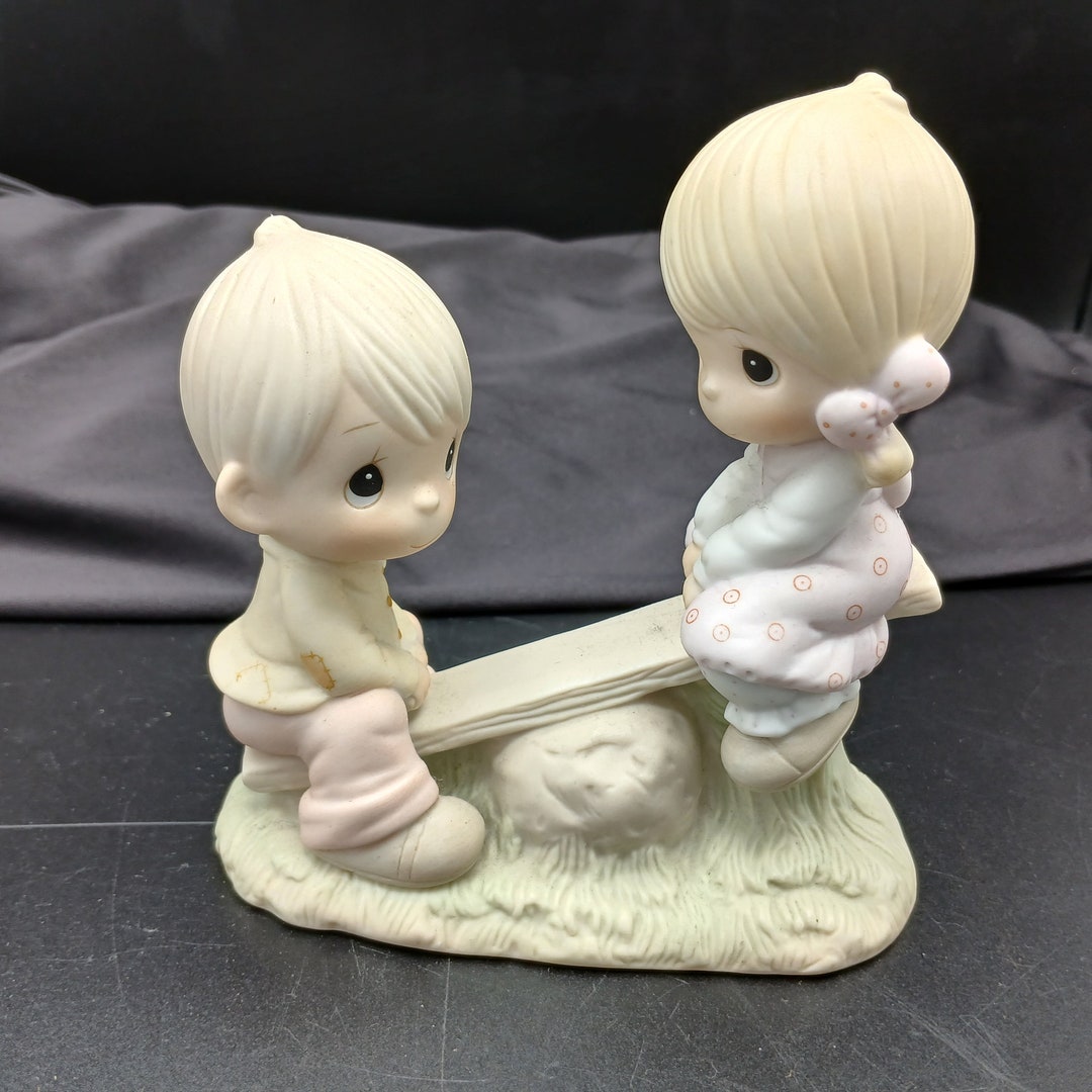 Precious Moments "love Lifted Me", Jonathan & David Original, First ...