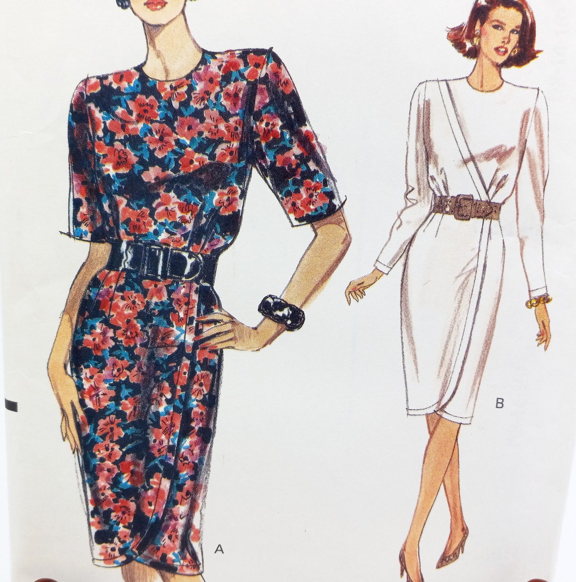 Very Easy Very Vogue Dress Pattern No 7687 Size 12-14 Long or - Etsy