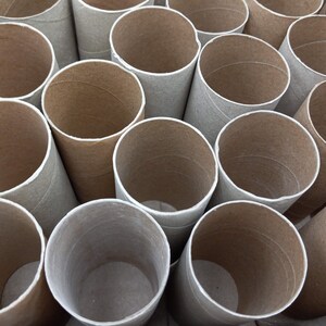 Hard Cardboard Toilet Paper Rolls, Craft Project Supply, Box of 28 ...