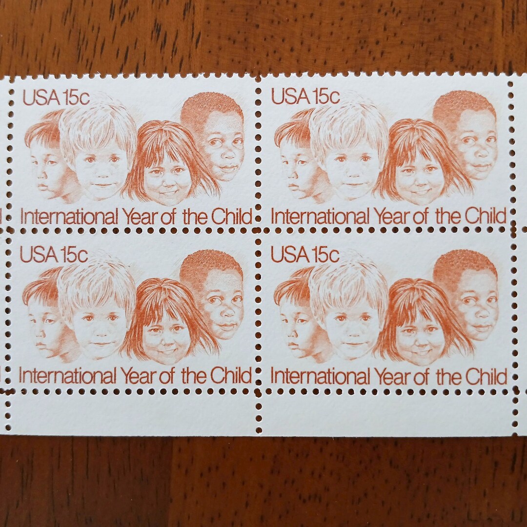 1979 15 Cent US Stamps, International Year of the Child Stamps, 1979 ...