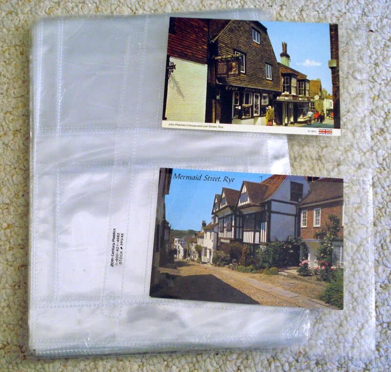 Page Protectors for Photos or Postcards Clear Polypropylene | Etsy