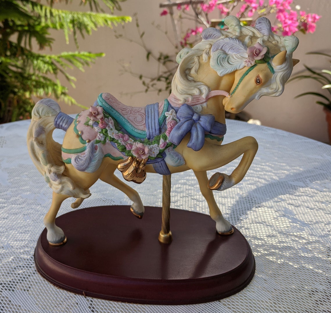 Lenox Circus Carousel Horse 1989 Lenox Decorated Carousel - Etsy