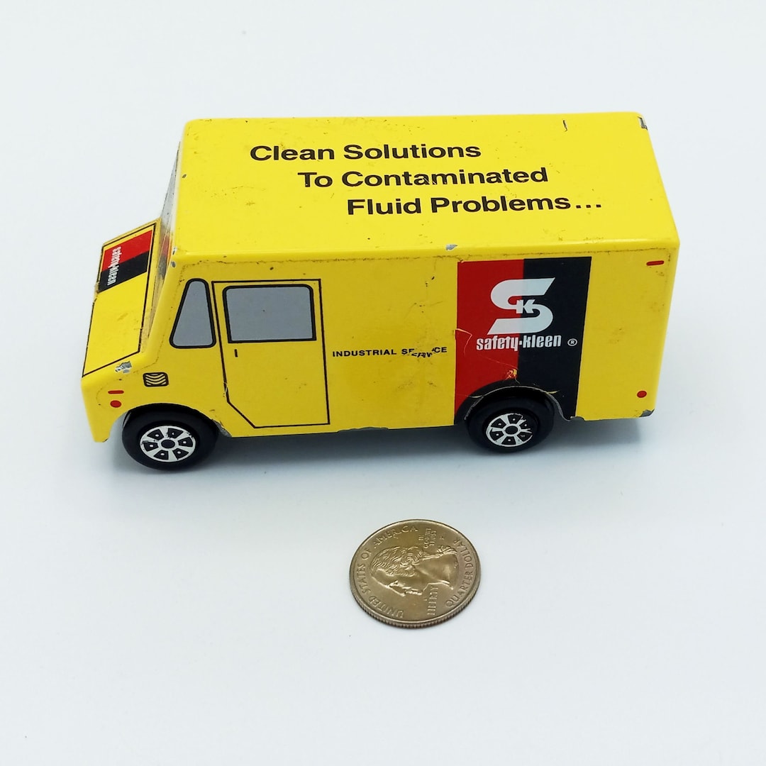 RALSTOY 22 Safety Kleen Industrial Step Van Advertising, Toy Industrial ...