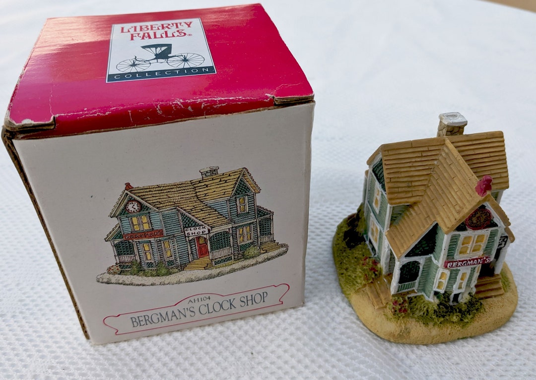 The Shops at Liberty Falls - the Americana Collection - Bergman's Clock ...