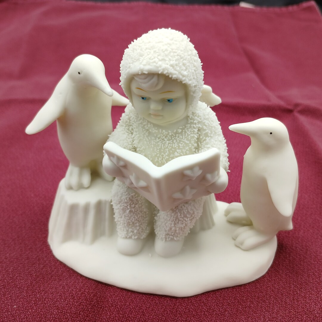 Dept 56 Snowbabies “read Me a Story" - Collectible Retired Figurine ...