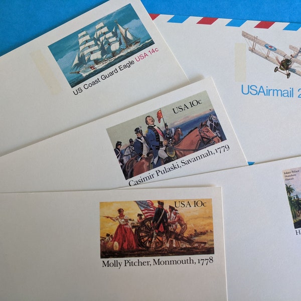Airmail Postcard - Etsy