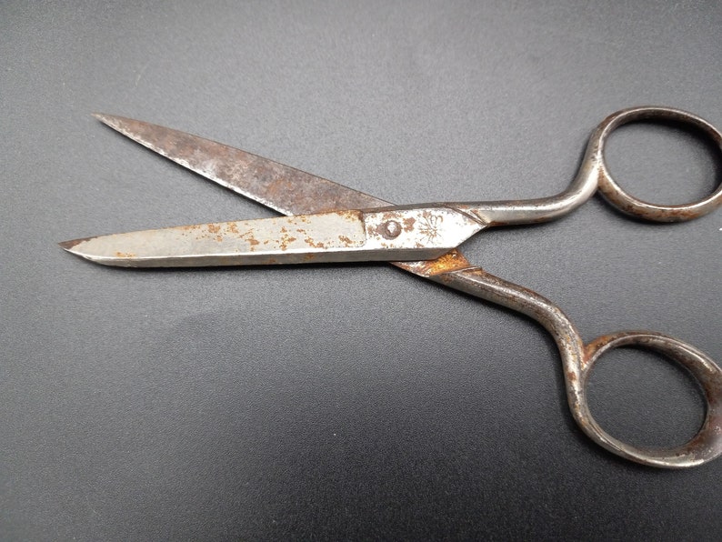3 Pair Small Linemen, Sewing & Paper Scissors , 4-5" Long Collectible ...