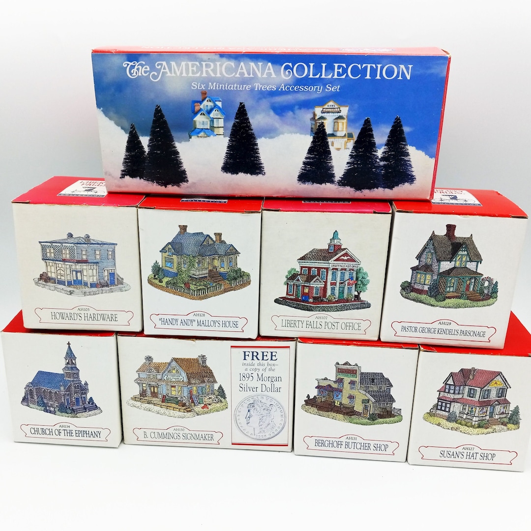 Liberty Falls Miniature Buildings, Americana Collection, Main Street ...