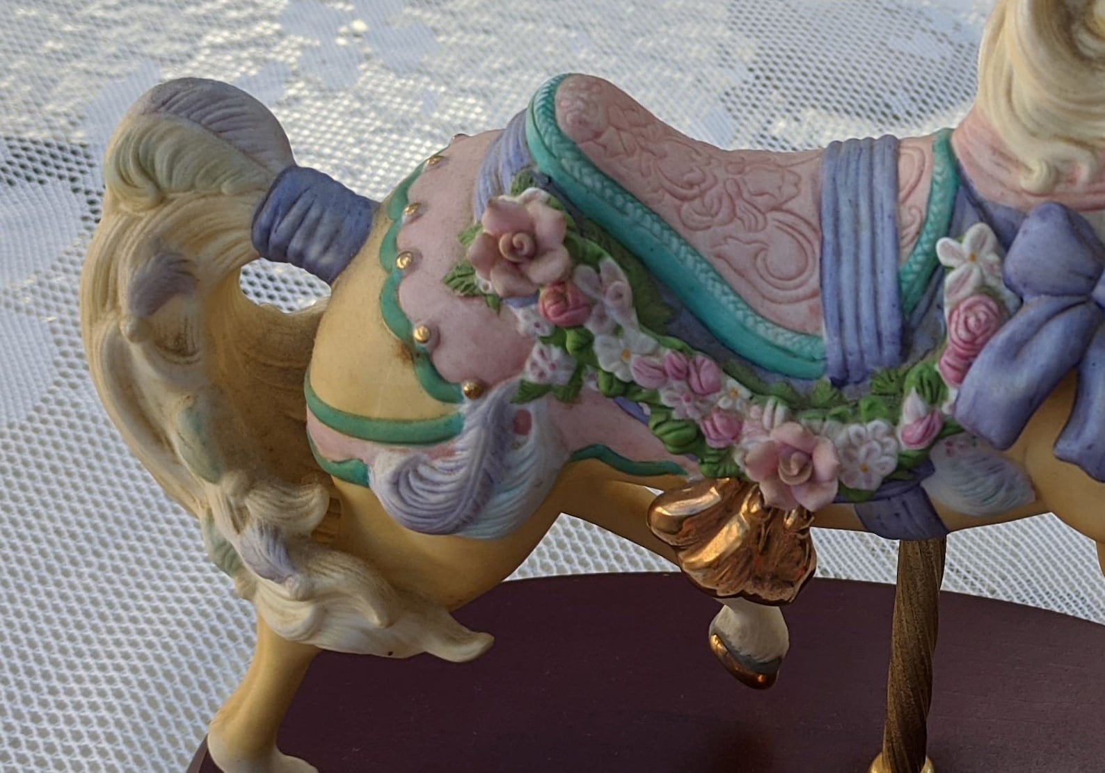Lenox Circus Carousel Horse 1989 Lenox Decorated Carousel - Etsy