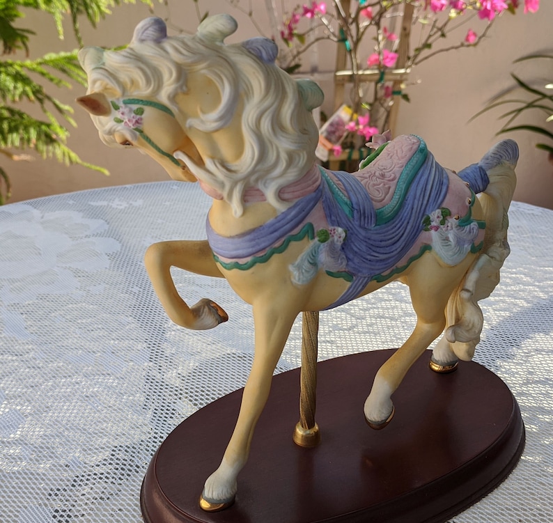 Lenox Circus Carousel Horse 1989 Lenox Decorated Carousel - Etsy