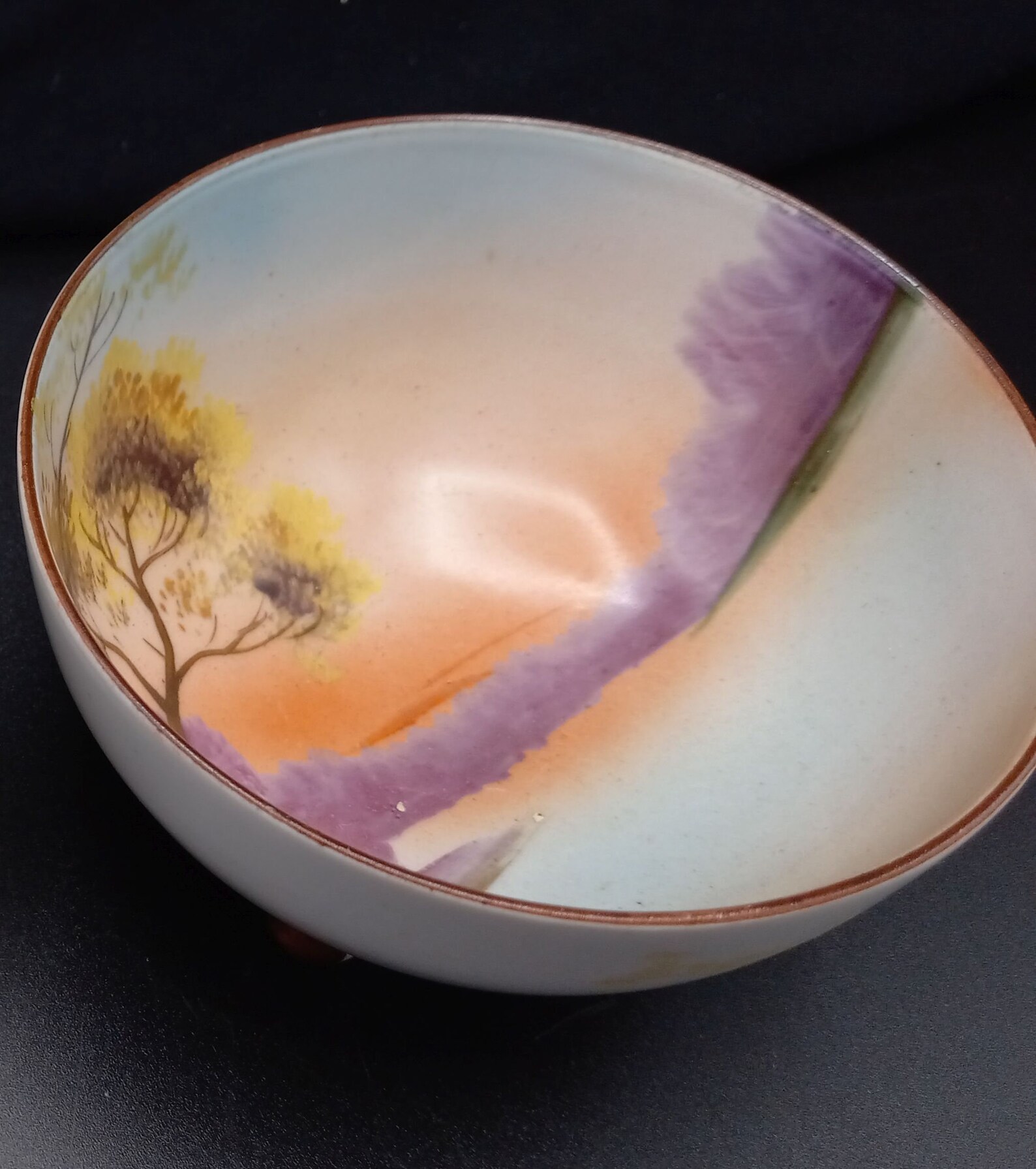 Exquisite Noritake China Handpainted Rice Bowls 3 Footed - Etsy