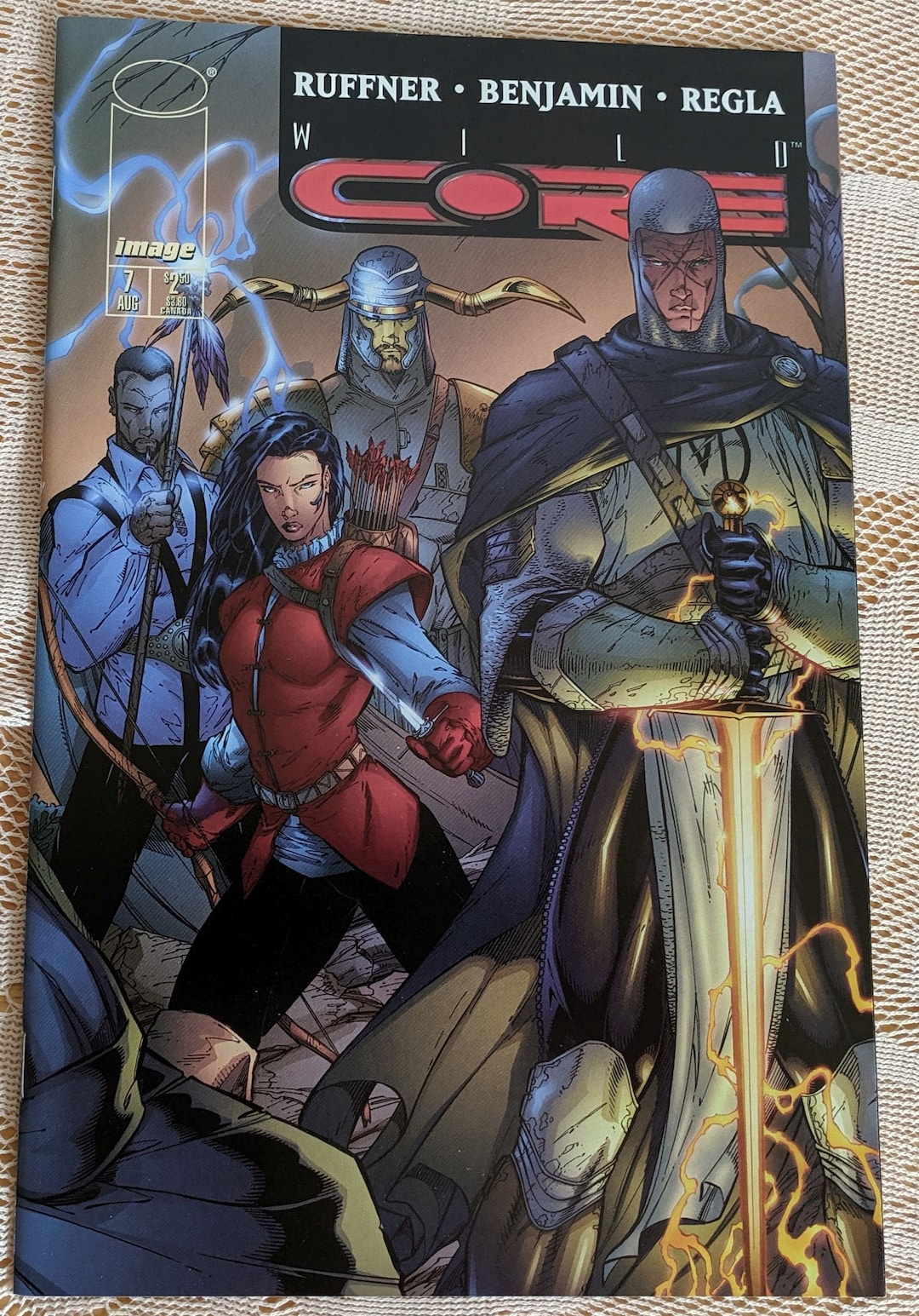 Comic Book 1998 Wild Core Comics , Image Comics No 7 August 1998 ...