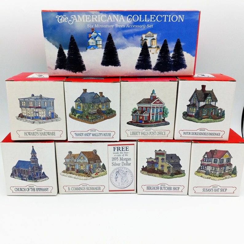 Liberty Falls Miniature Buildings, Americana Collection, Main Street ...