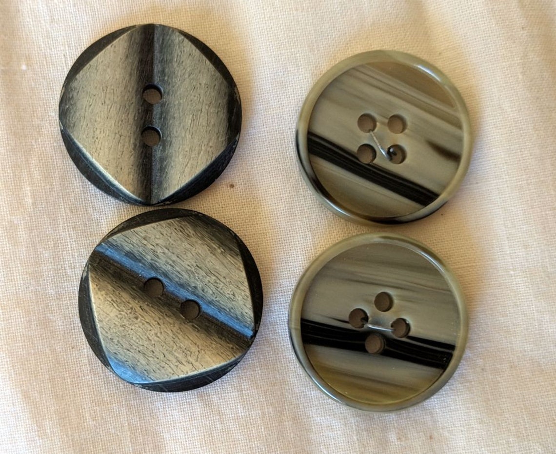 Gray Button Assortment From Tiny to Large, Plain, Patterned, and ...