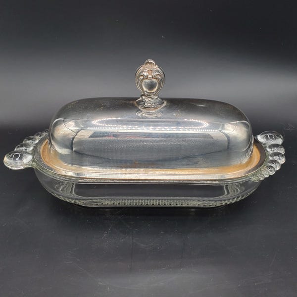 Antique Butter Dish - Etsy