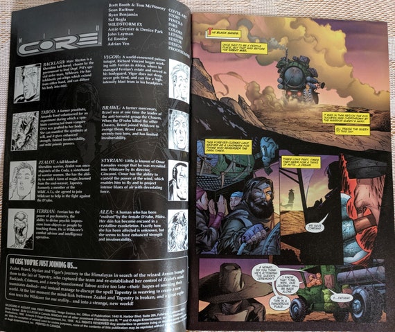 Wild Core Comics Wildstorm