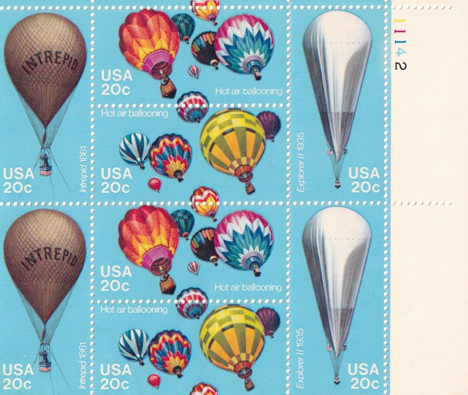 1983 Balloons 20 Cent US Postage Stamps 20 Cent Stamps | Etsy