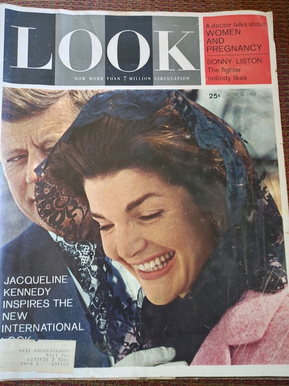 Jackie Kennedy on Cover of Look Magazine June 5 1962 - Etsy