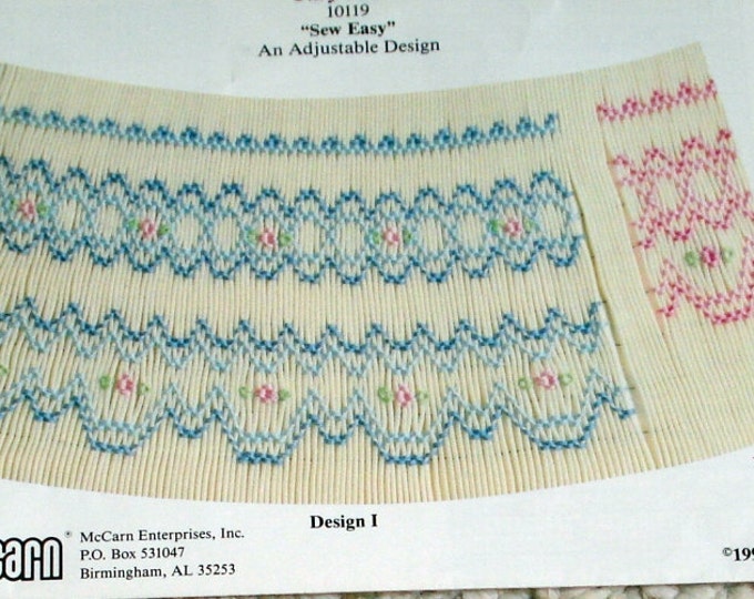 Cary Anne Smocking Plate No. 10119 by Ellen Mccarn - Etsy