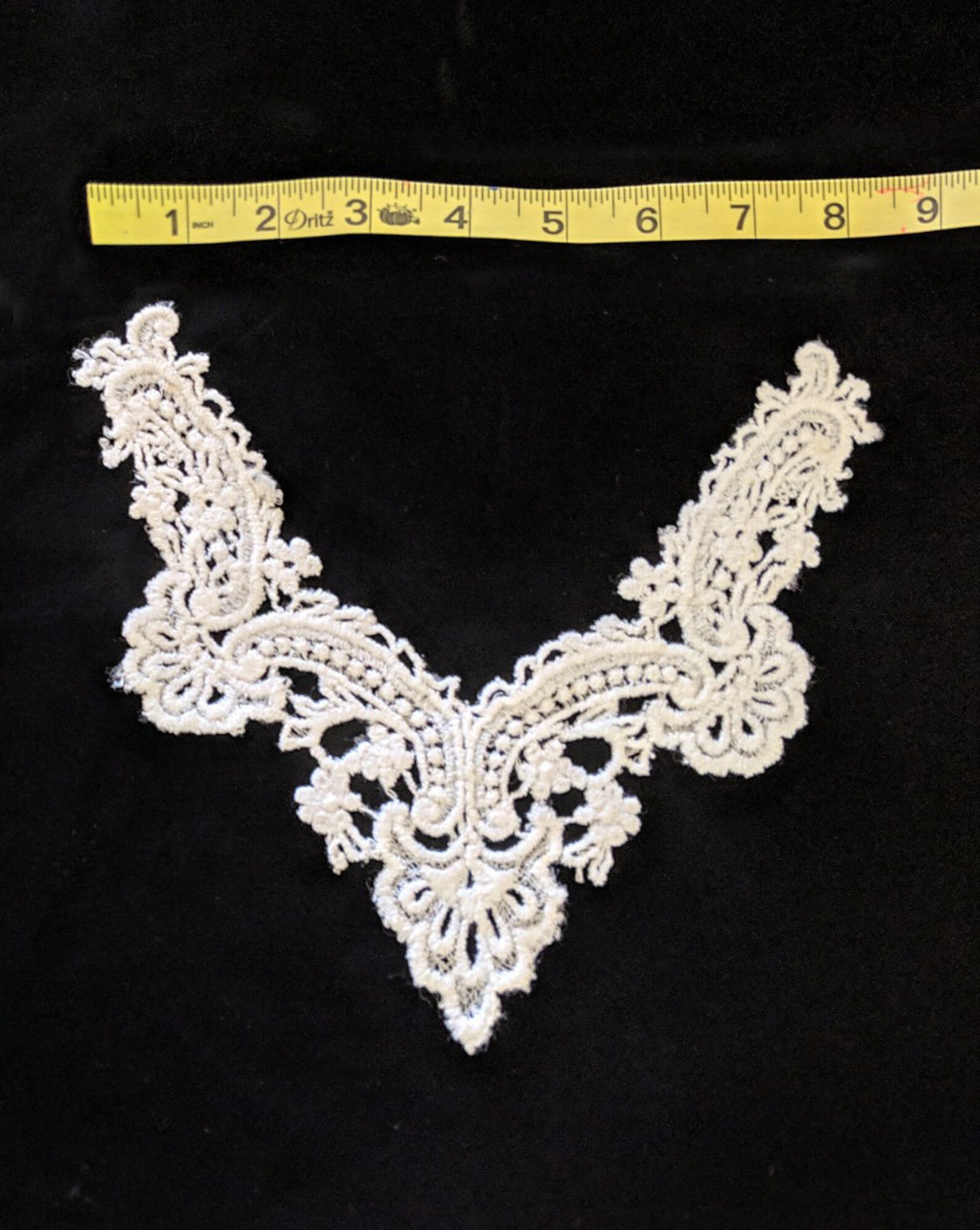 Vintage Lace Neck Pieces Mother/daughter Dress Neckline | Etsy