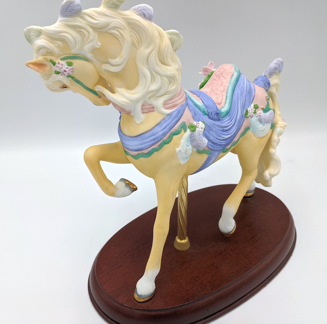 Lenox Circus Carousel Horse 1989 Lenox Decorated Carousel - Etsy