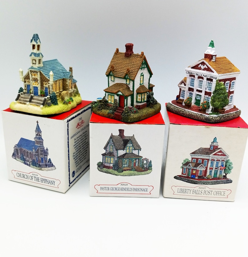 Liberty Falls Miniature Buildings, Americana Collection, Main Street ...