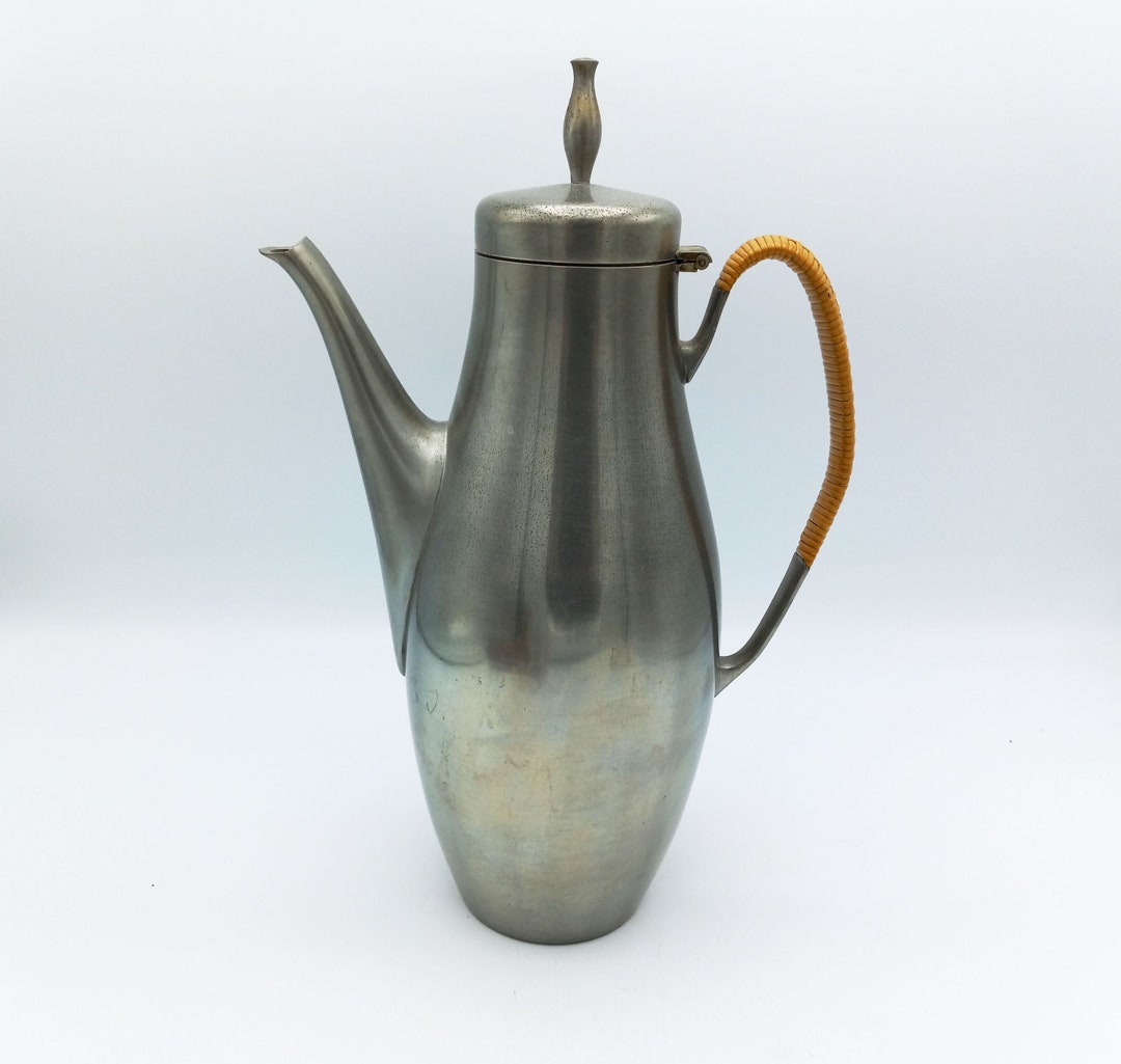 MCM Pewter Coffee Pot/server - 5 Cup Capacity International Pewter ...