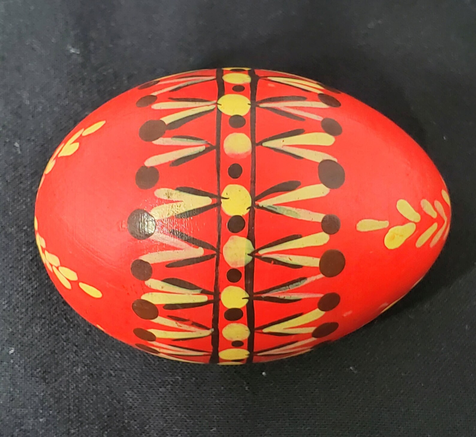 Wood Hand Painted Easter Eggs Eastern European Style Hand - Etsy