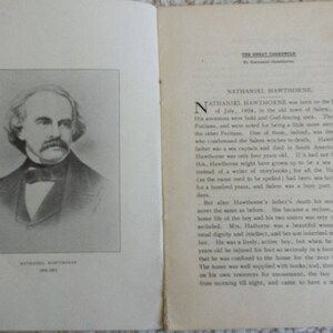Nathaniel Hawthorne's the Great Carbuncle, Antique Paperback Small Book ...