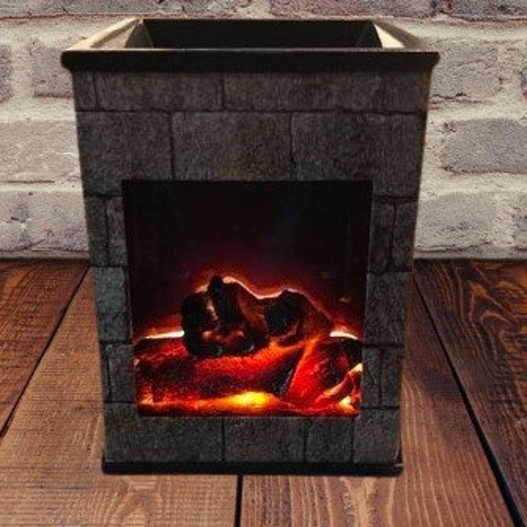LIMITED EDITION Fireplace Wax Melter With Firewood Scent Free Shipping ...