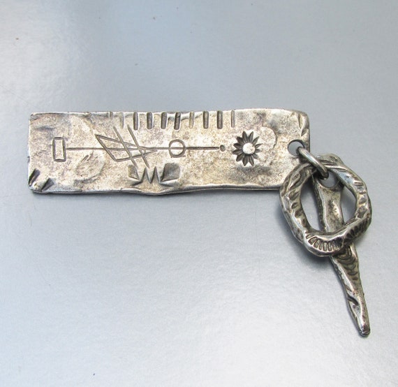 Vintage native american engraved - Gem
