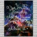 The Alchemist Cosmic Motivational When You Want Something the Universe Conspires Galaxy Poster ...