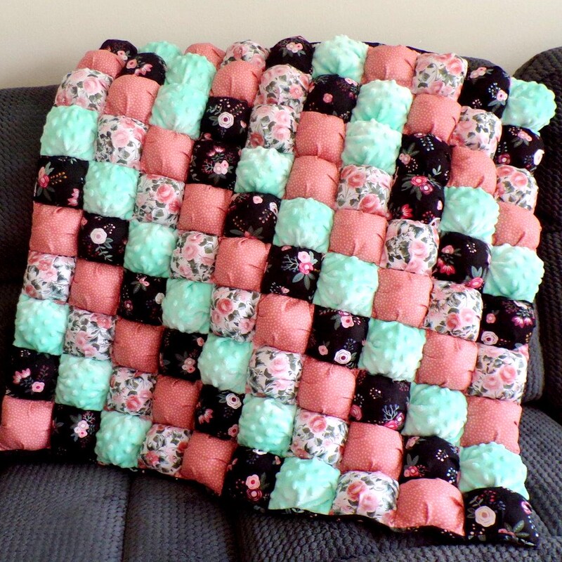 Puff Quilt - Etsy