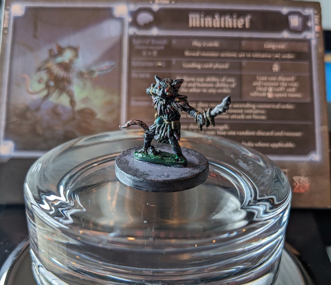 Painting Commission: Mindthief Painted Miniature - Gloomhaven Board ...