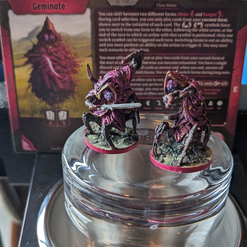 Geminate Painted Miniature Frosthaven Board Game Harrower - Etsy