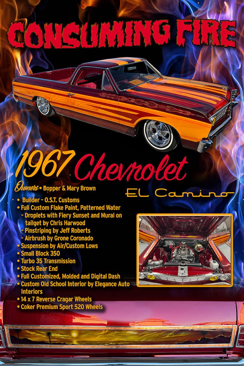 Car Show Display Signs for Your Classic Car, Corvette, Camaro, Chevy ...
