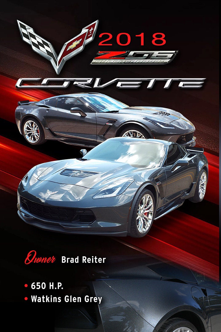 CORVETTE SHOW SIGNS - Etsy