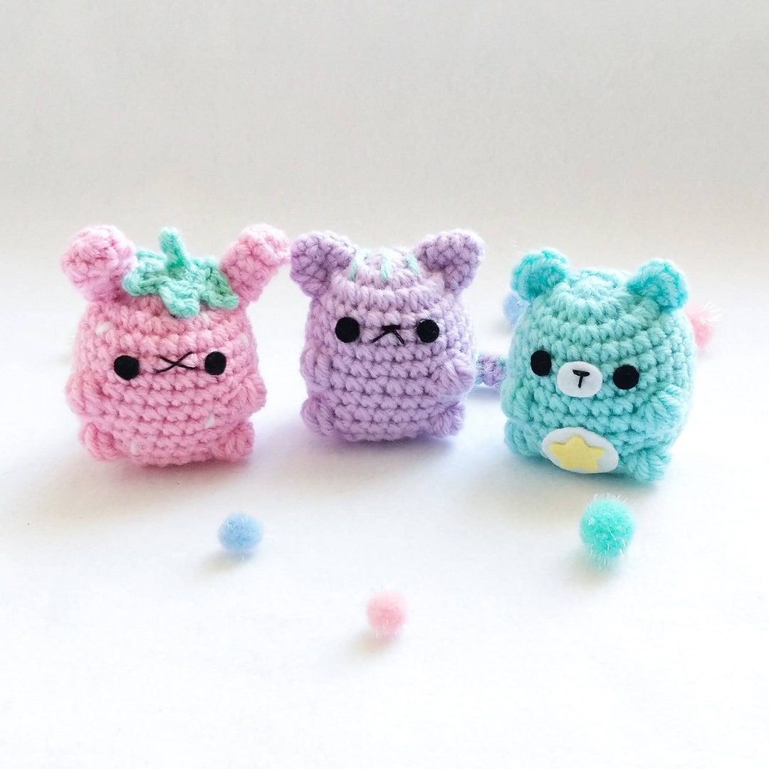 Mini Mystery Mochi Friend - Crochet Amigurumi Small Toy - Etsy