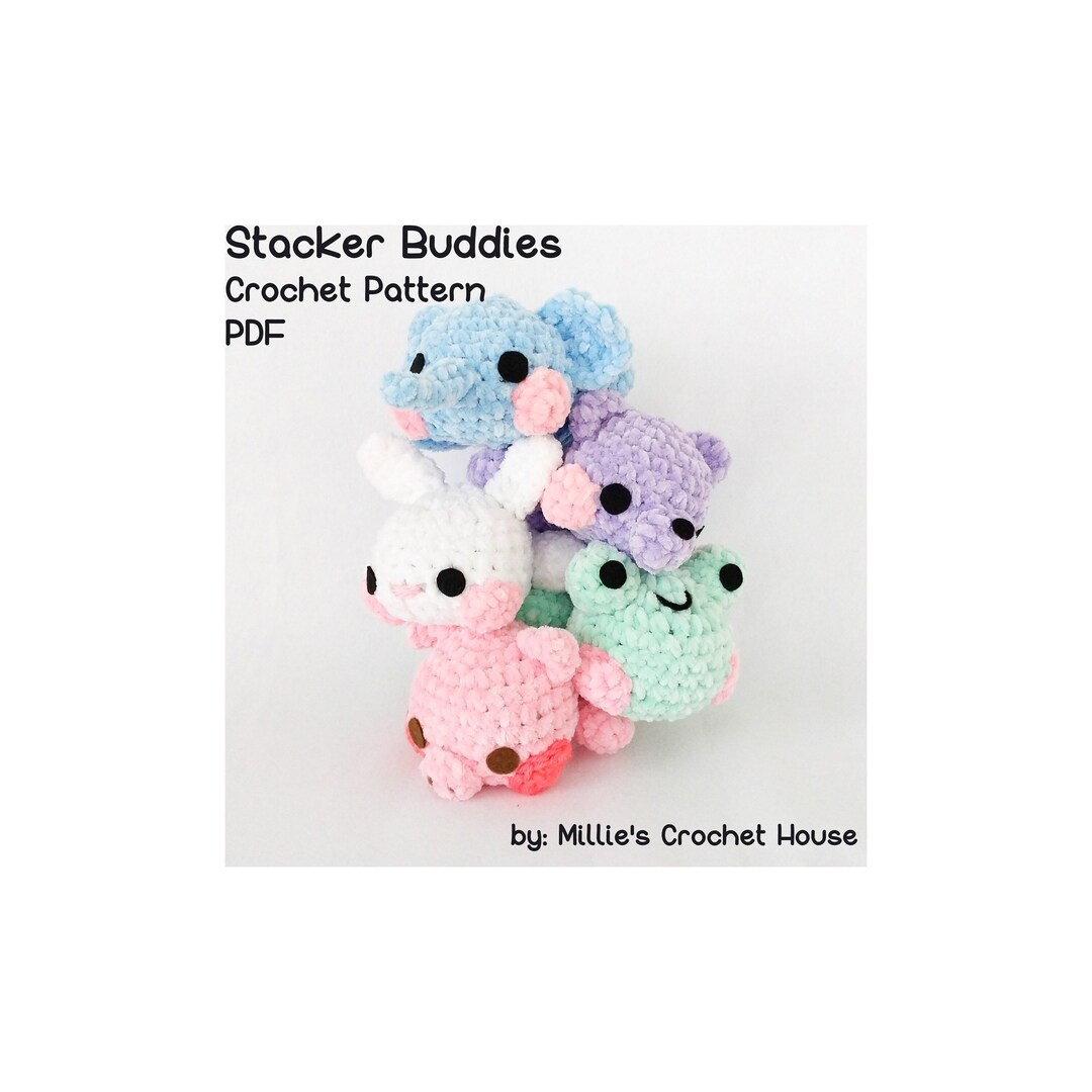 Stacker Buddies PDF Crochet Pattern - Etsy