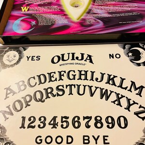 Vintage 1998 Glow in Dark Ouija Board Game - Etsy