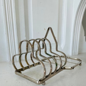 Vintage English Toast Rack - Etsy