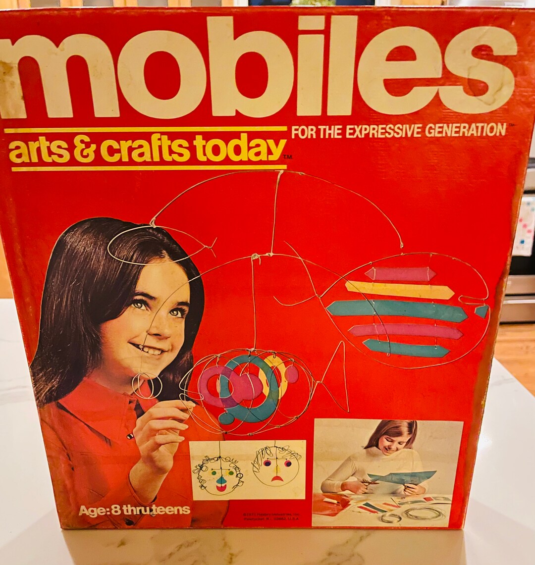 Vintage 1971 Hasbro Mobile Making Kit for the Expressive Generation - Etsy