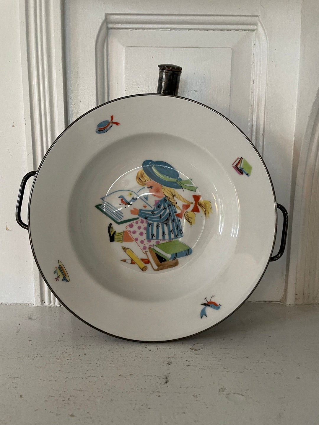Vintage German Baby Food Dish Warmer - Etsy